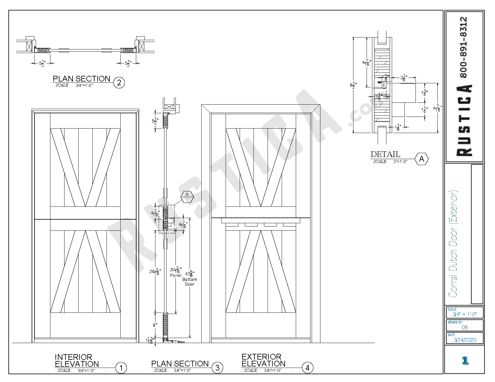 Corral Dutch Door | Rustica