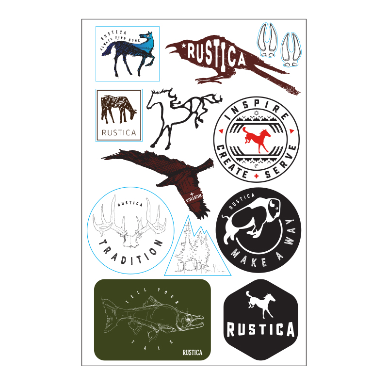 Purchase Rustica Hardware Soul Stickers | Rustica