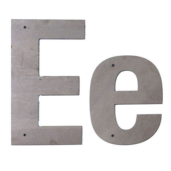 E Outdoor Letter | Rustica