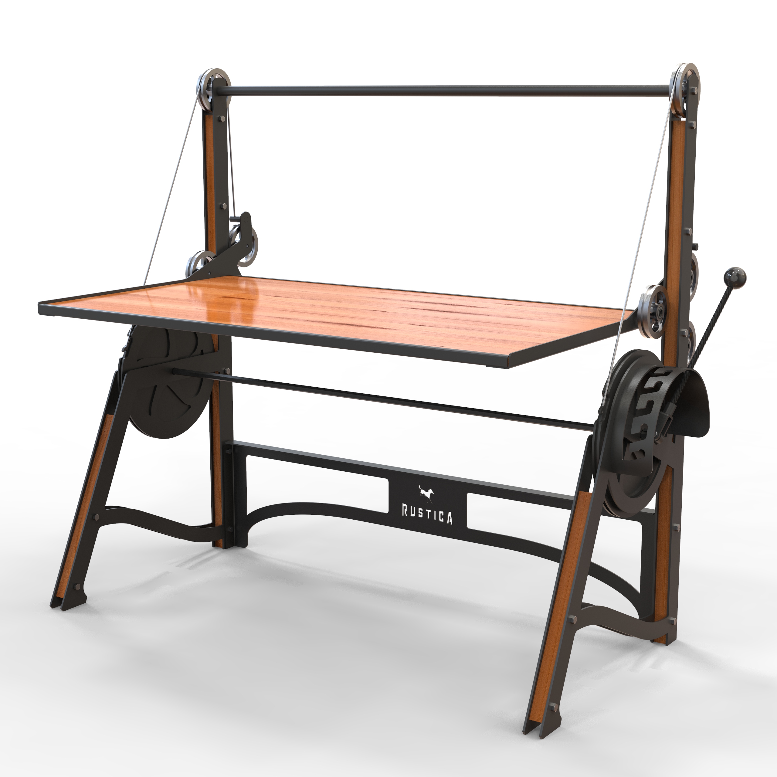 Cranky Height Adjustable Desk