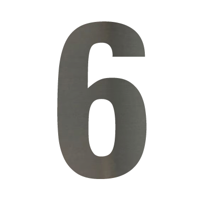 6 Outdoor Number