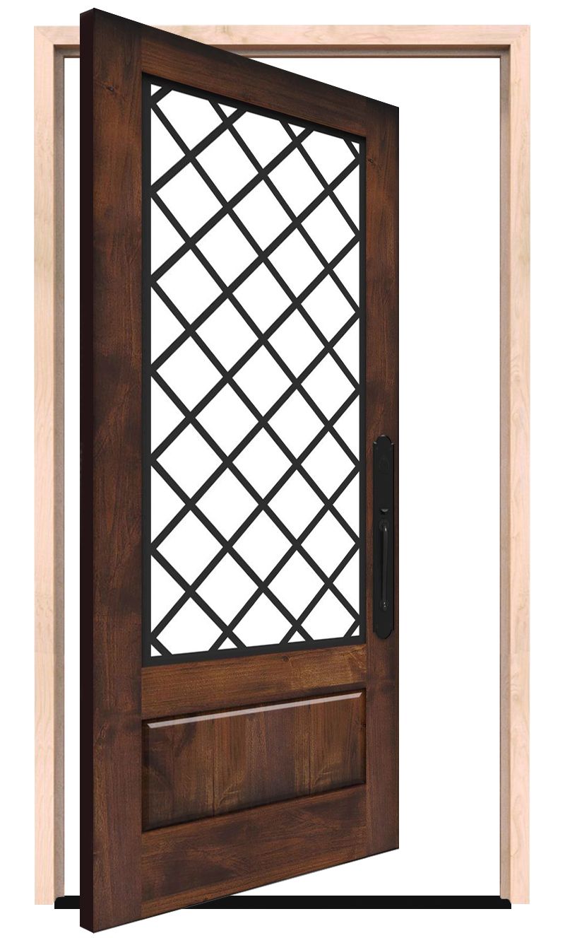 Cathedral Pivot Door | Rustica
