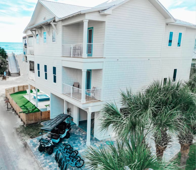 STEPS TO BEACH-POOL-HOT TUB-GOLF CART&BIKES - Miramar Beach