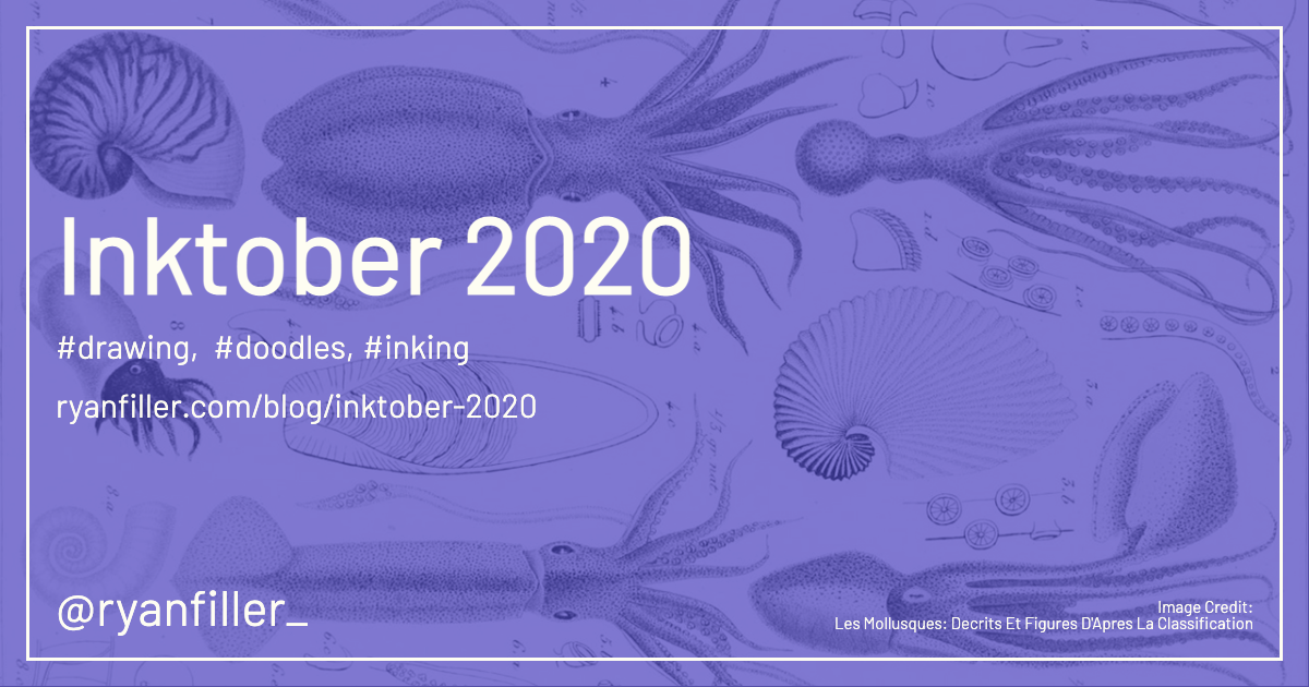 Inktober 2020 | ryanfiller.com