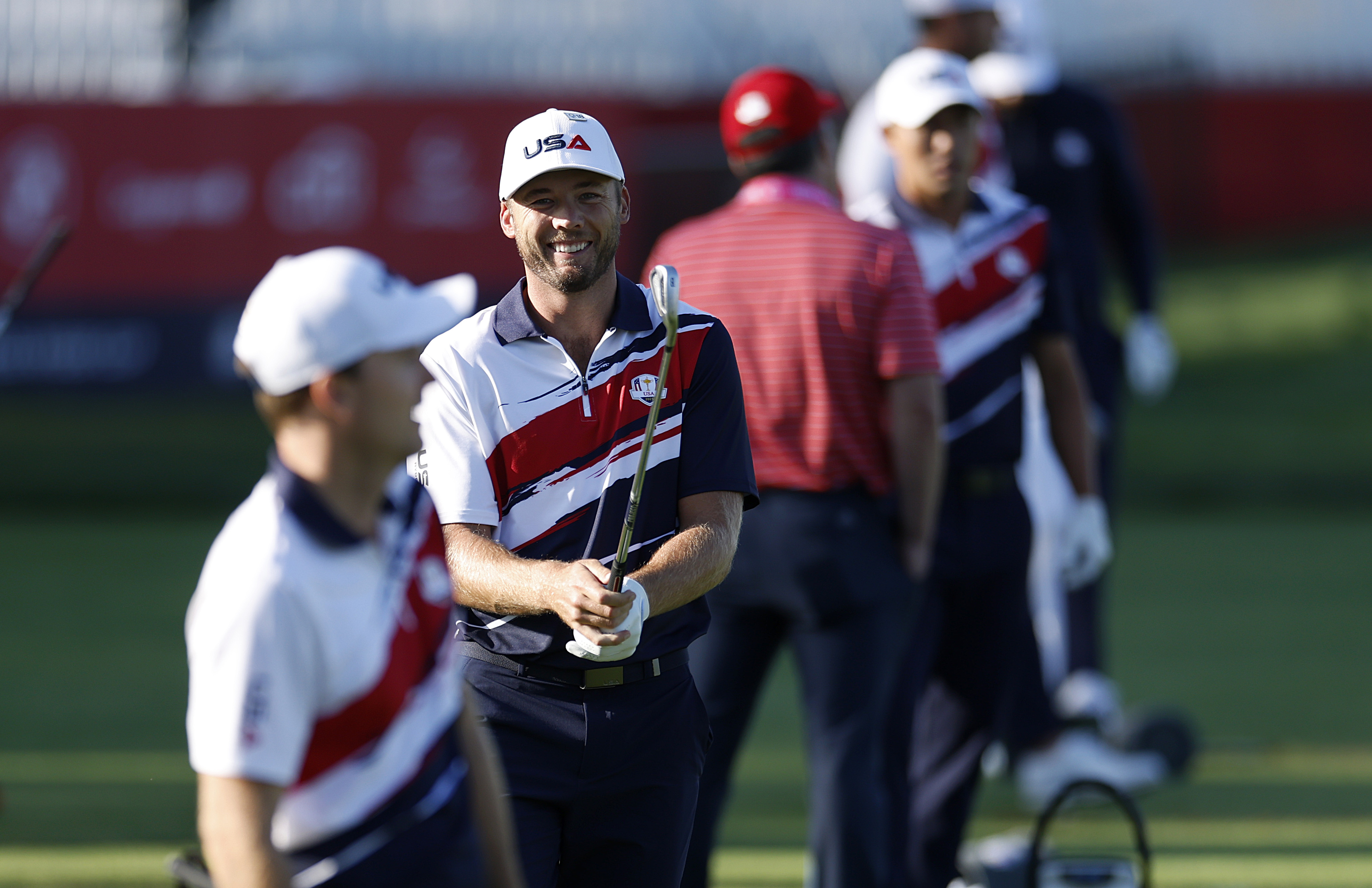 After Warming Up at the Ryder Cup, Sam Burns Gives His 9-Iron to a ...