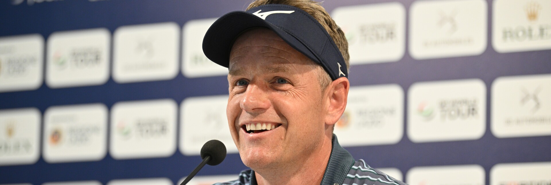 Luke Donald keeping an eye on Team Europe at Marco Simone