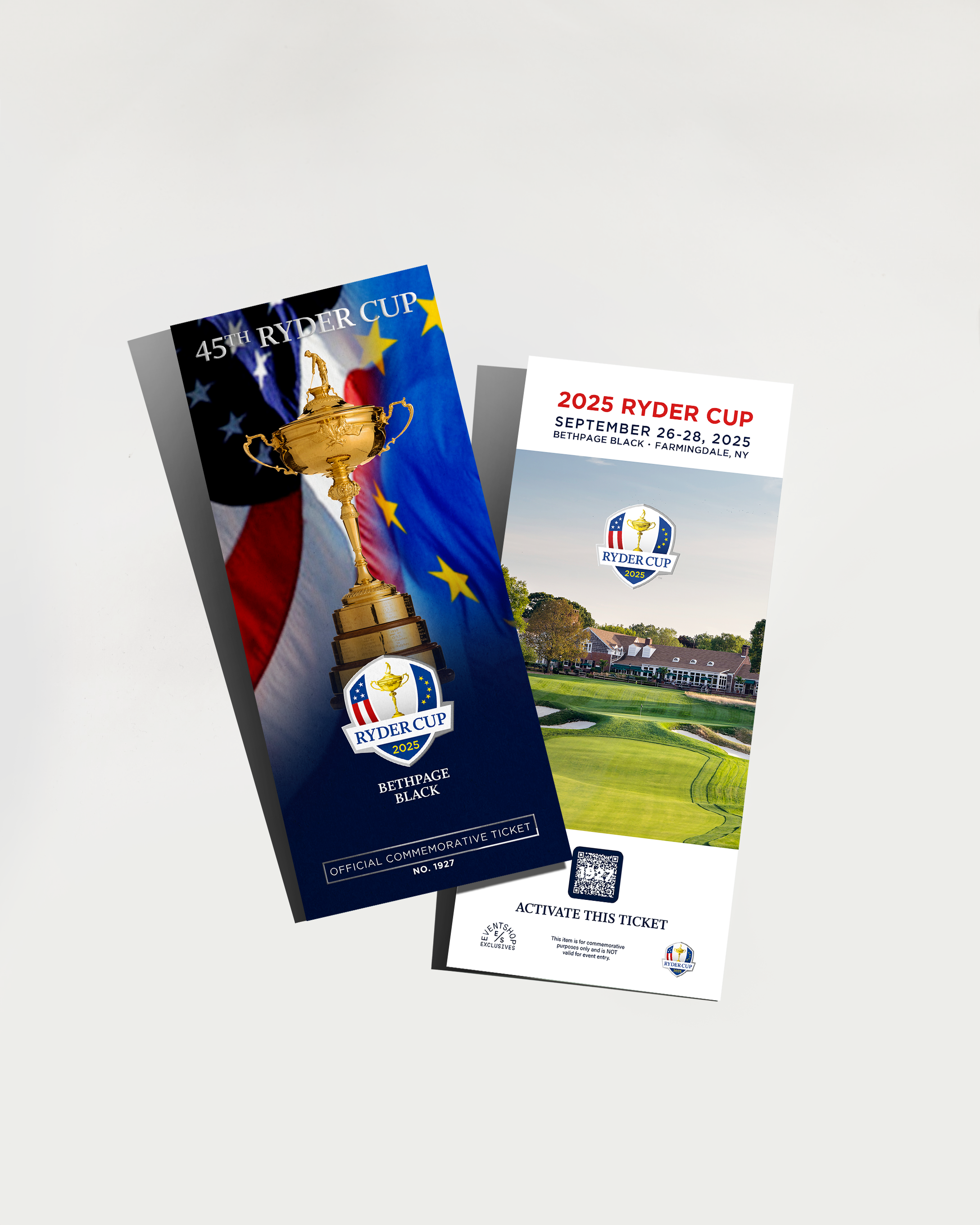Ryder Cup Commemorative Tickets