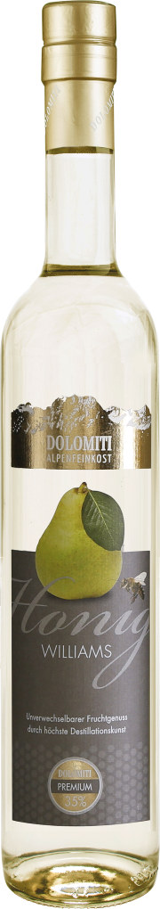 Dolomiti Honig-Williams Schnaps 35% online kaufen | MPREIS Onlineshop