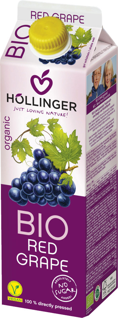 Höllinger Bio Saft Rote Traube 1,0 Liter online kaufen | MPREIS Onlineshop