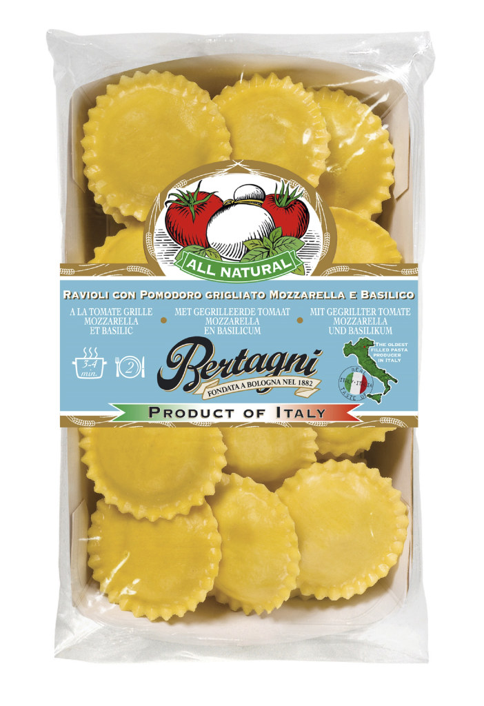 Bertagni Ravioli con Pomodoro grigliato Mozzarella e Basilico online ...