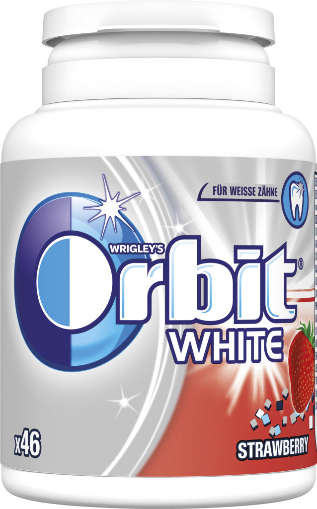 Wrigley Orbit White Strawberry Bottle online kaufen | MPREIS Onlineshop