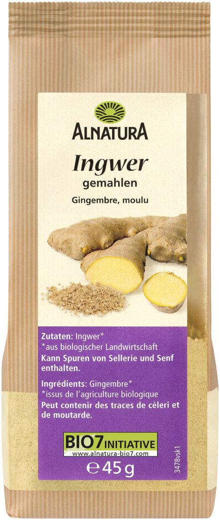 Alnatura Bio Ingwer gemahlen online kaufen | MPREIS Onlineshop