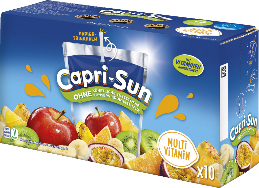 Capri-Sun Multivitamin 10x 0,2 Liter online kaufen | MPREIS Onlineshop