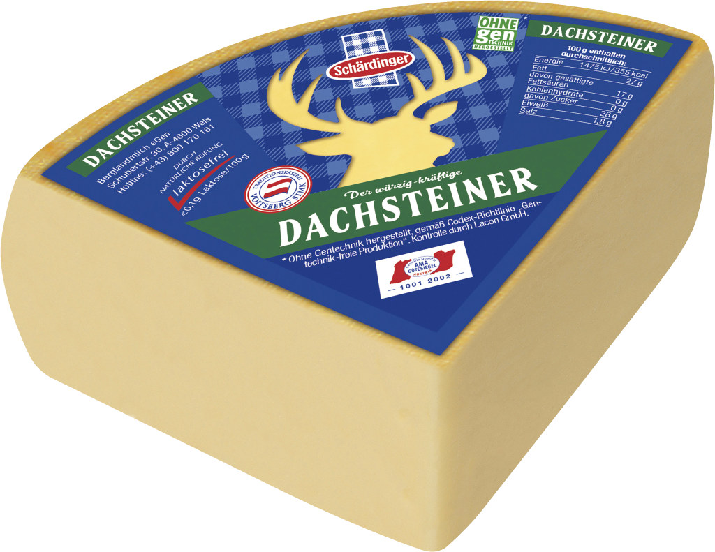 Schärdinger Dachsteiner Schnittkäse 45% in deiner MPREIS Filiale einkaufen