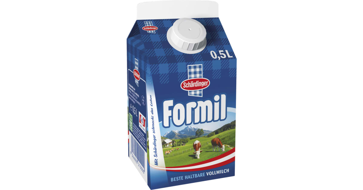 Schärdinger Formil haltbare Vollmilch 3,5% 0,5 Liter in deiner MPREIS ...