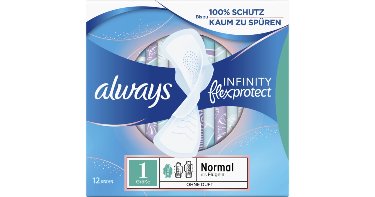 Always Ultra Infinity Normal Binden in deiner MPREIS Filiale einkaufen