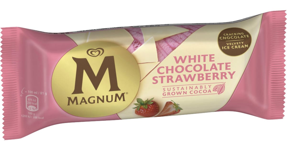 Eskimo Magnum Strawberry White in deiner MPREIS Filiale einkaufen