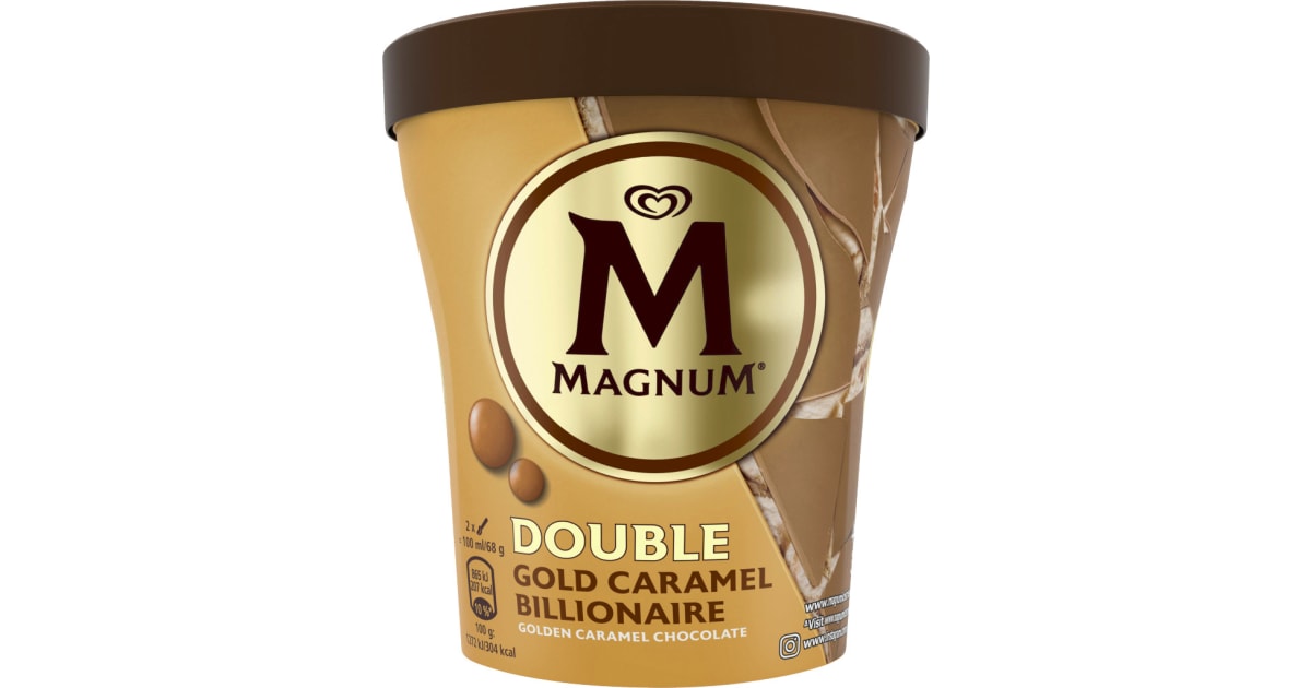 ESKIMO Magnum Double Gold Caramel Billionaire Becher in deiner MPREIS ...