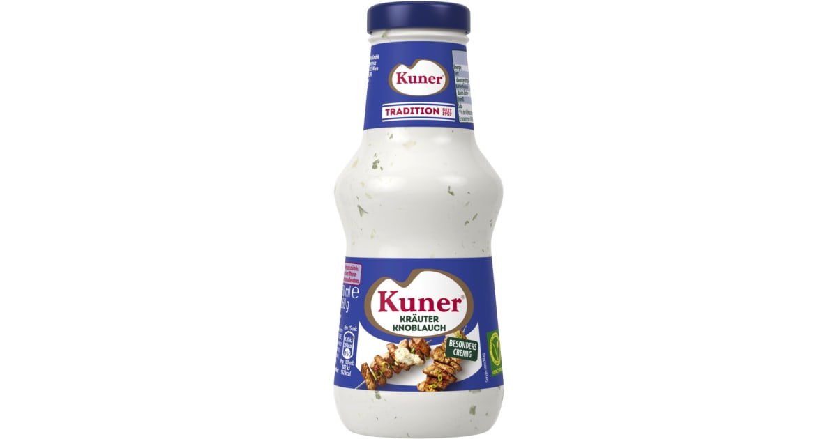 Kuner Kräuter-Knoblauch Sauce in deiner MPREIS Filiale einkaufen