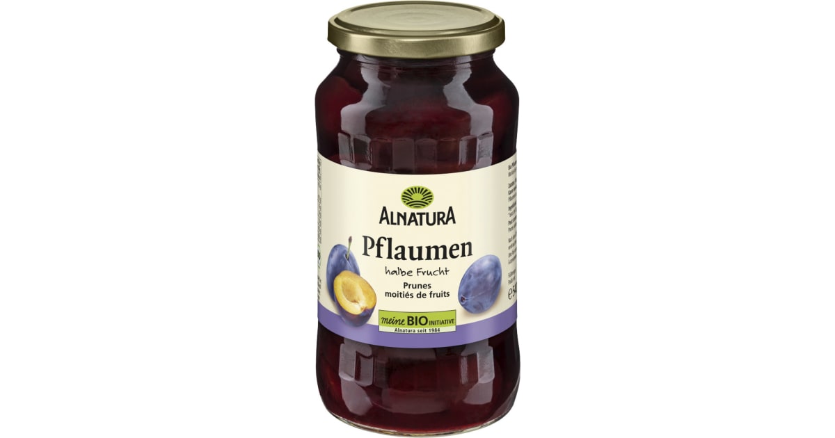 Alnatura Bio Pflaumen halbe Frucht in deiner MPREIS Filiale einkaufen