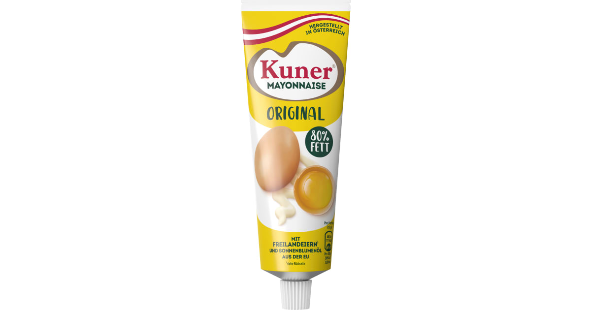 Kuner Mayonnaise 80% in deiner MPREIS Filiale einkaufen