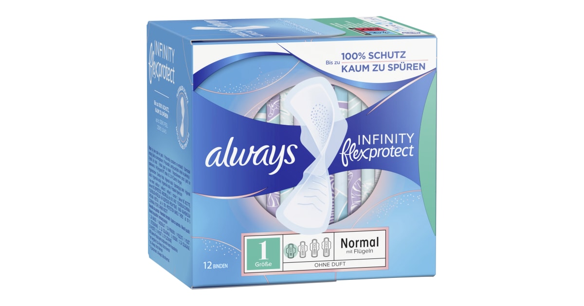 Always Ultra Infinity Normal Binden in deiner MPREIS Filiale einkaufen