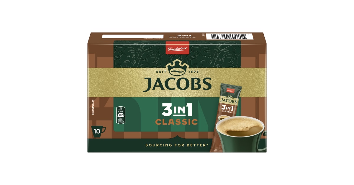 Jacobs 3 in 1 Sticks 10er-Packung in deiner MPREIS Filiale einkaufen