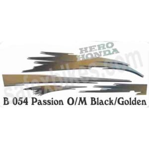 COMPLETE STICKER KIT PASSION ZADON- Motorcycle Parts For Hero Honda Passion