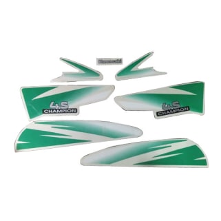 COMPLETE STICKER KIT KB4S CHAMPION ZADON- Motorcycle Parts For Bajaj KB4S