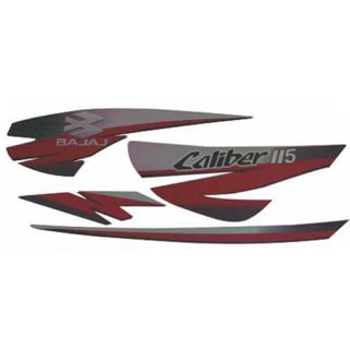 COMPLETE STICKER KIT BAJAJ CALIBER115 ZADON- Motorcycle Parts For