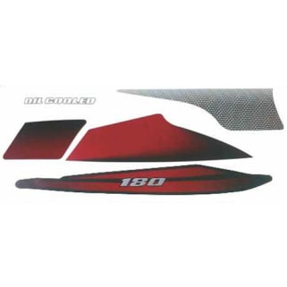COMPLETE STICKER KIT PULSAR180 CC UG 4,UG 5 ZADON- Motorcycle Parts For ...