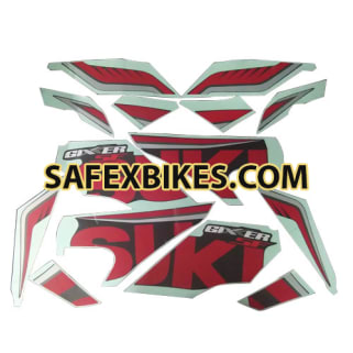 Buy COMPLETE STICKER KIT GIXXER SF ZADON On Special Discount From ...