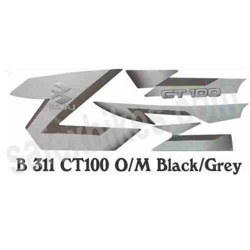 COMPLETE STICKER KIT CT100 ZADON- Motorcycle Parts For Bajaj CT 100