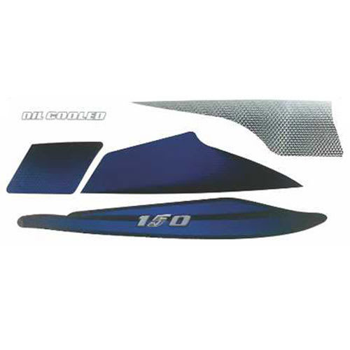 COMPLETE STICKER KIT PULSAR150 CC UG 4.5 ZADON- Motorcycle Parts For ...