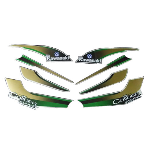 COMPLETE STICKER KIT CALIBER CROMA ZADON- Motorcycle Parts For Bajaj ...