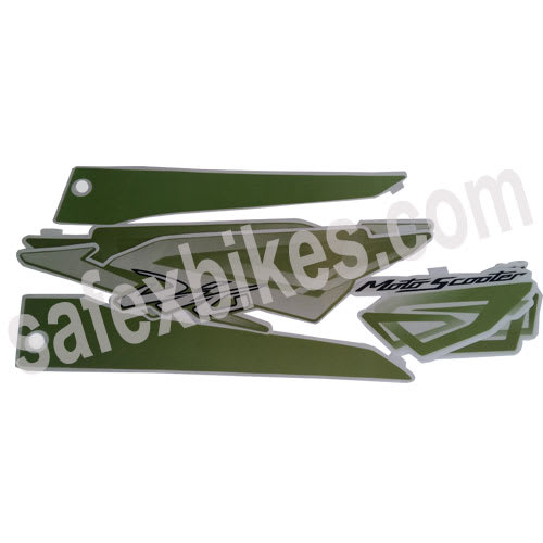 COMPLETE STICKER KIT DIO 110 (2015) ZADON- Motorcycle Parts For Honda ...