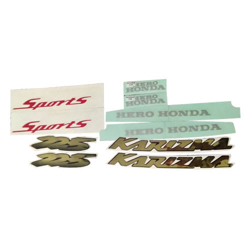 COMPLETE STICKER KIT KARIZMA OM (ALL) ZADON- Motorcycle Parts For Hero ...