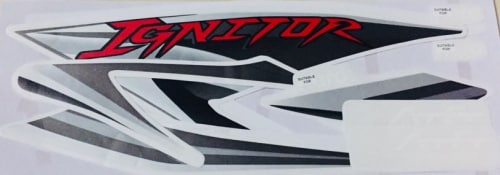 COMPLETE STICKER KIT HERO IGNITOR ZADON- Motorcycle Parts For Hero ...