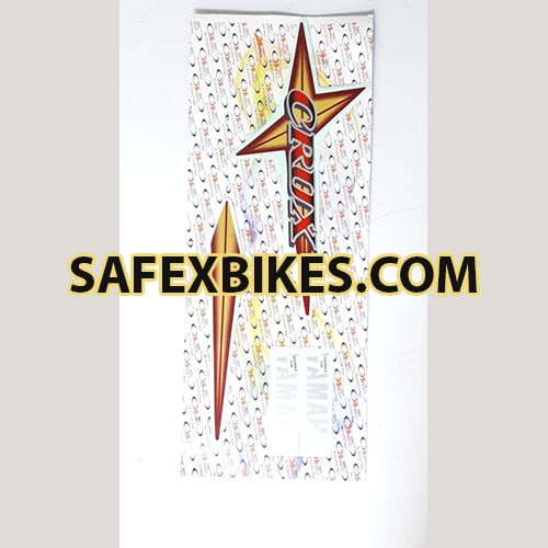 COMPLETE STICKER KIT CRUX (RED) ZADON- Motorcycle Parts For Yamaha CRUX