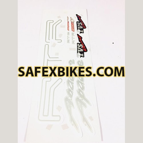 COMPLETE STICKER KIT APACHE RTR 200 4V ZADON- Motorcycle Parts For TVS ...