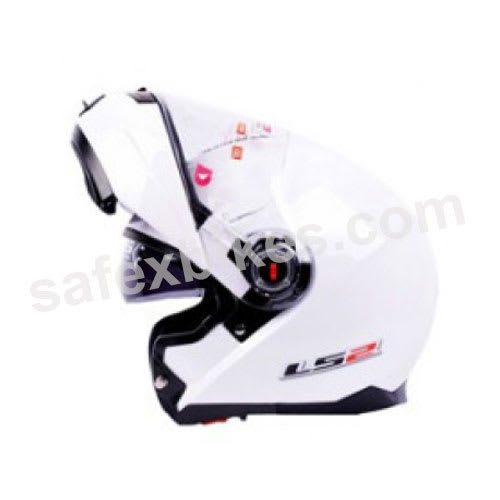 FULL FACE HELMET - FF386 FLIP UP (PEARL WHITE) LS2- Motorcycle Parts ...