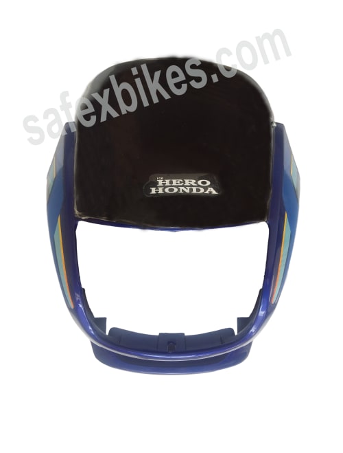 FRONT FAIRING (VISOR) SUPER SPLENDOR LATEST UB WITH OET GLASS ZADON ...