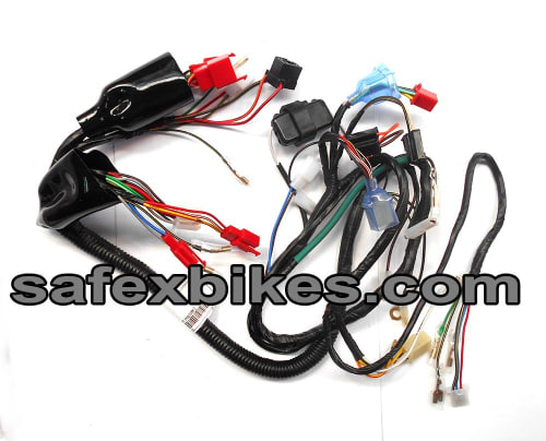 WIRING HARNESS CT100 CC KS (WITH 3 PIN HOLDER) SWISS- Motorcycle Parts ...