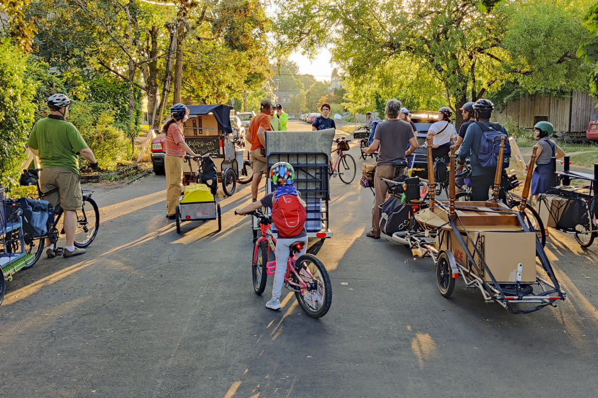 Moving by Bike in Portland Is a Party on Wheels | Portland Monthly