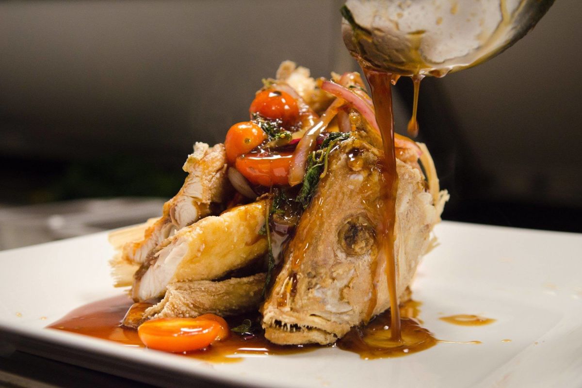 Extreme Eats: Crispy Whole Red Snapper | Houstonia Magazine