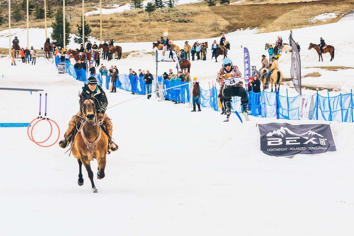 The Sport Where Horses, Skiers, and Adrenaline Pumping Action Come ...