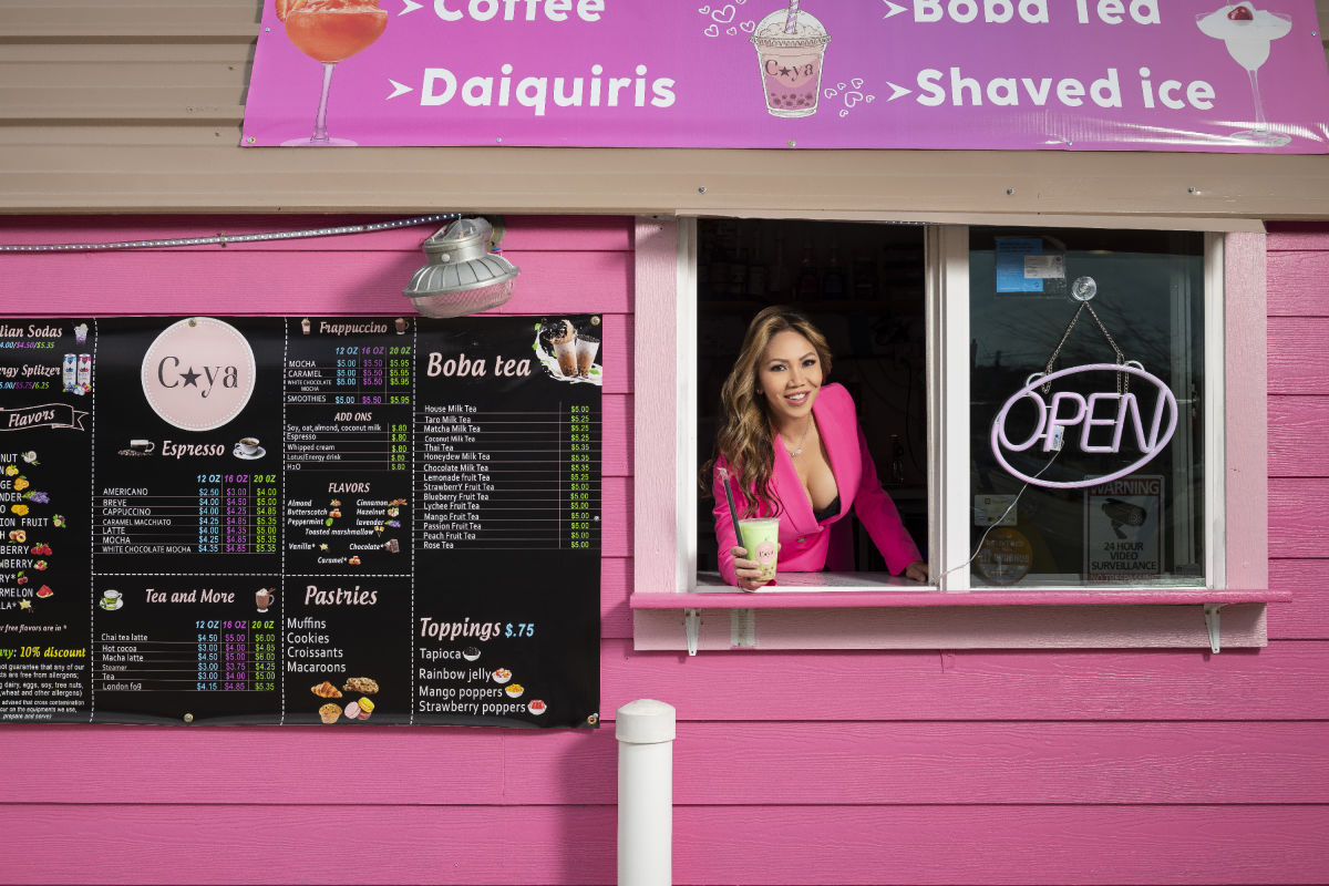 Caya Hefner, wife of Playboy founder's brother, opens new cafe ...