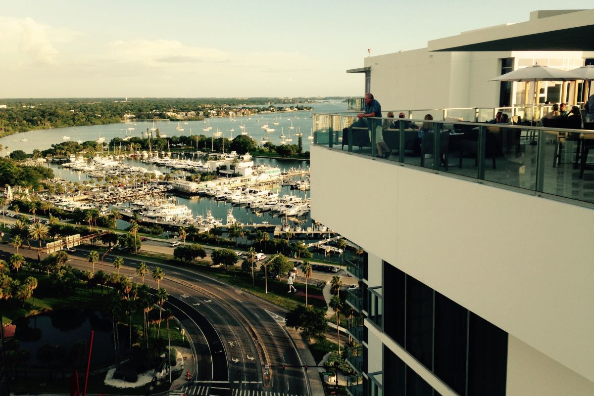 The Star of the New Westin Rooftop Bar? That View | Sarasota Magazine