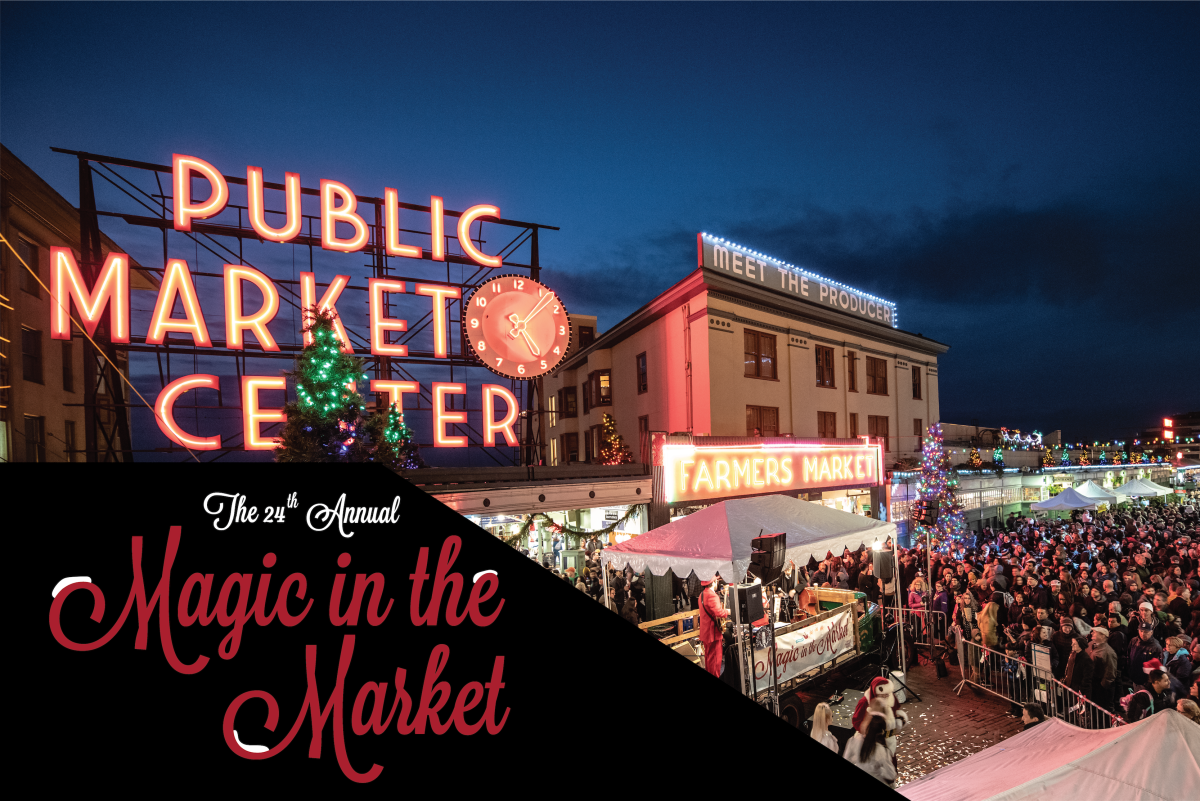 24th Annual Magic in the Market | Seattle Met