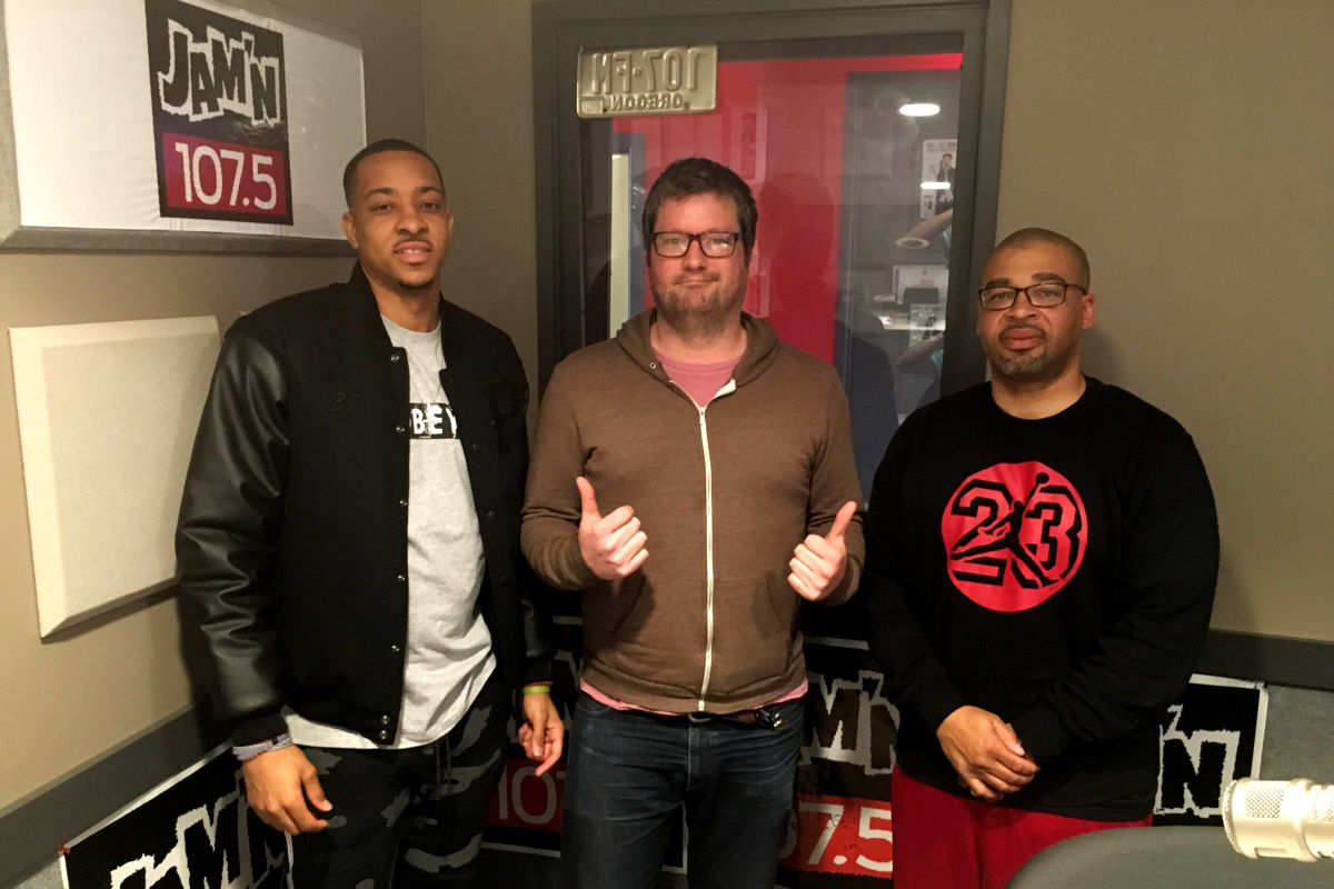 How Rapper Cool Nutz and Trail Blazer CJ McCollum Make Great Radio in ...